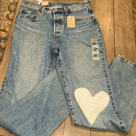 Levi's | Jeans | Nwt Levi 5 150th Anniversary Jeans Heart 28x32 | Poshmark